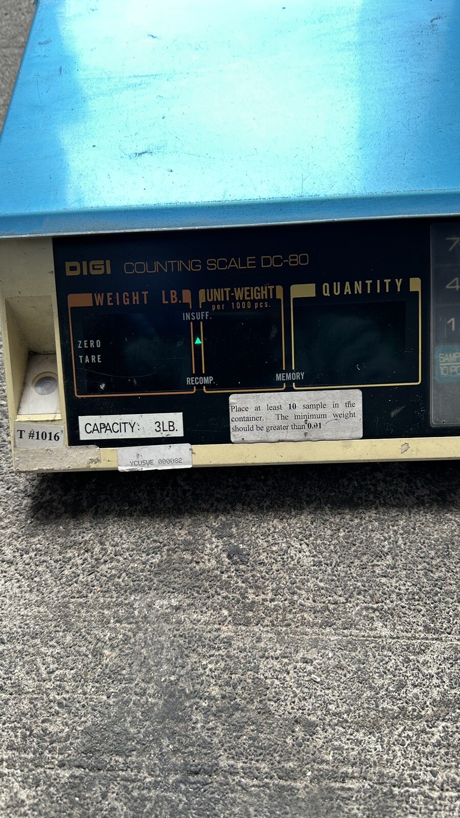 Digi+MATEX+Digital+Counting+60+LB+Scale+Dc-80 for sale online | eBay