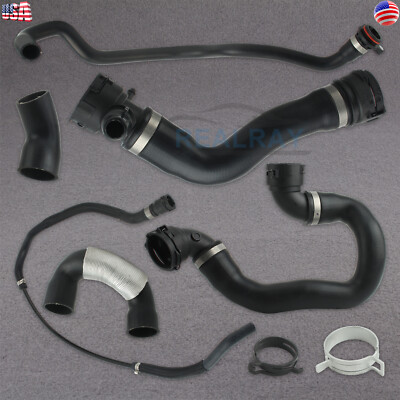 Radiator Coolant Water Hose Pipe Kit for BMW 135i 335i 335xi 2007 2008 ...