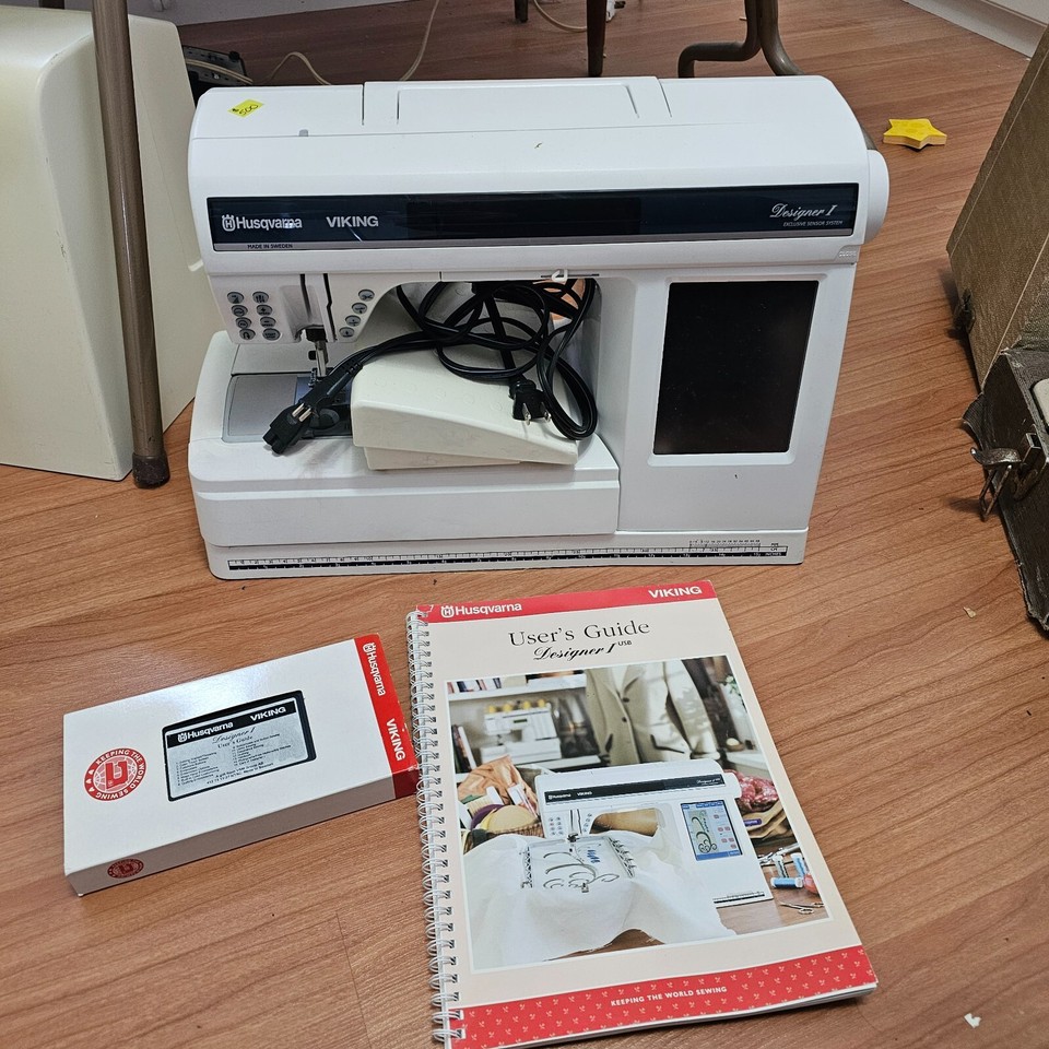 husqvarna viking designer 1 embroidery machine | eBay