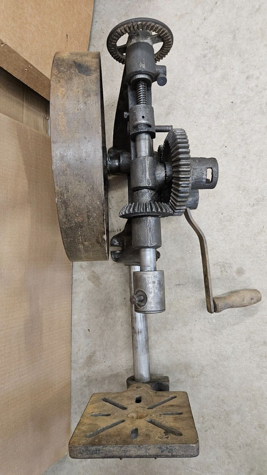 Antique Buffalo Forge Co. Buffalo, NY Hand Crank Drill Press No. 616 | eBay