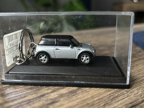 Vintage Mini Cooper Keyring New In Box Collectors Item : Silver with ...