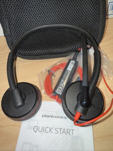 Plantronics Blackwire C3200 Wired USB A Headset 2 Ear BRAND NEW | eBay