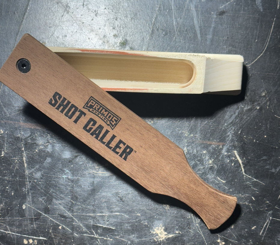 Primos Hunting Shot Caller Turkey Call Shot Caller Double Sided Box ...