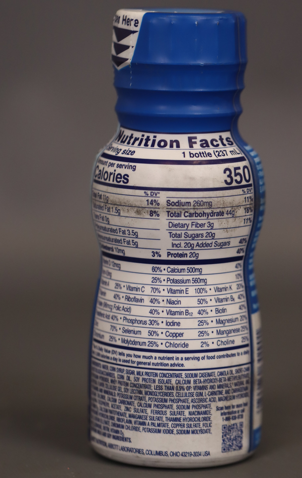 Ensure Enlive Meal Replacement Shakes, Vanilla, 8 fl oz, 24 Count - exp ...