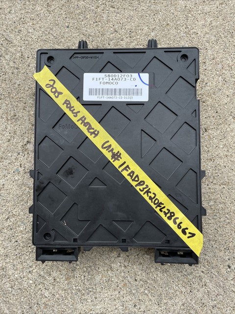 Ford F1FT14A073CD Body Control Module ECM BCM Focus Escape Electric S ...