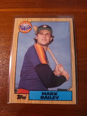 1987 Topps #197 Houston Astros Mark Bailey *1458 | eBay