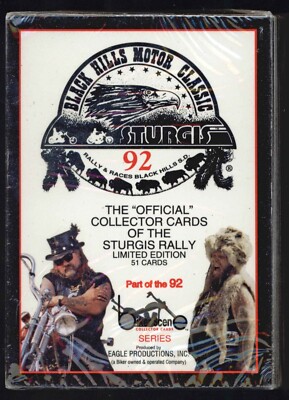 Sturgis 92 - Black Hills Motor Classic - 51 card set [Eagle Prod 1993 ...