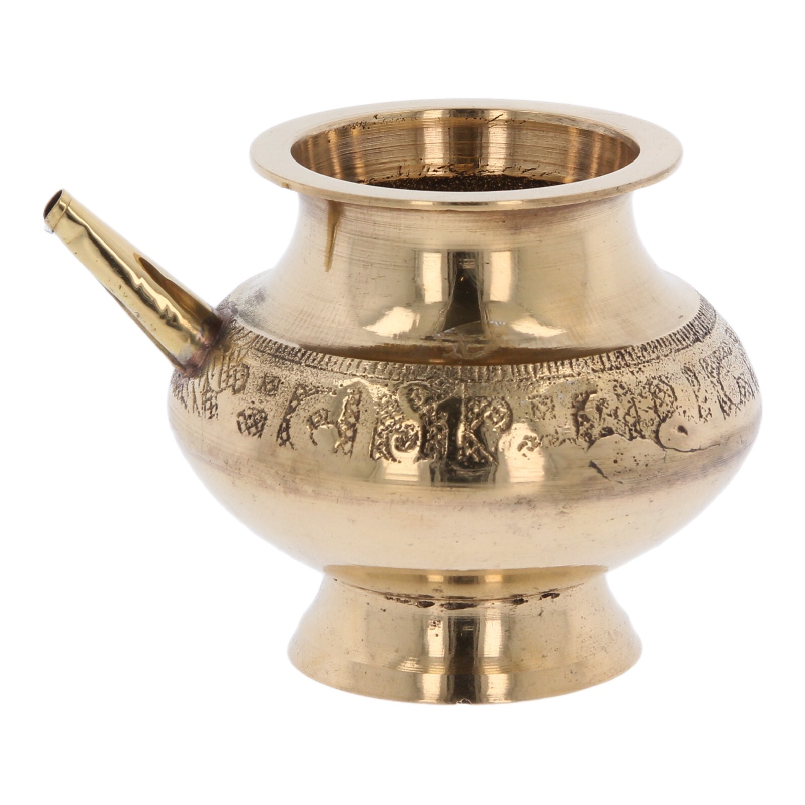 Brass Lota Pot Kalash Hindu Religious Karva Lota Karwa Chauth Pooja ...