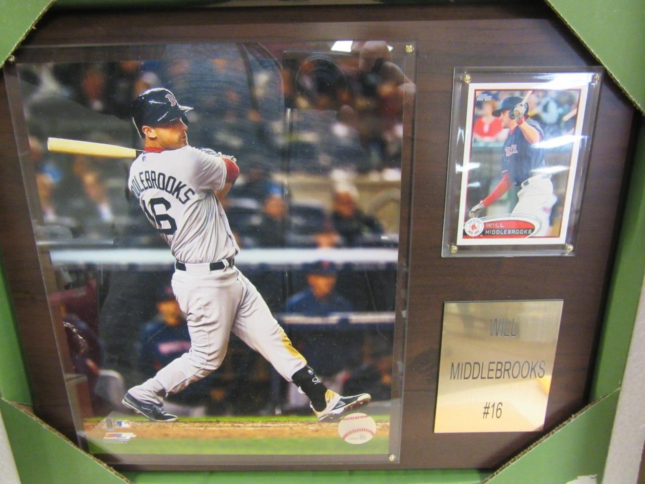 MLB Player Plaque Team: Boston Red Sox - Will Middlebrooks Major League ...