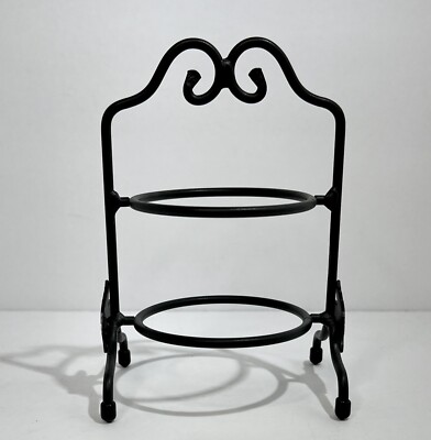 Longaberger Collector's Club Miniature Two-Tiered Pie Server Stand | eBay