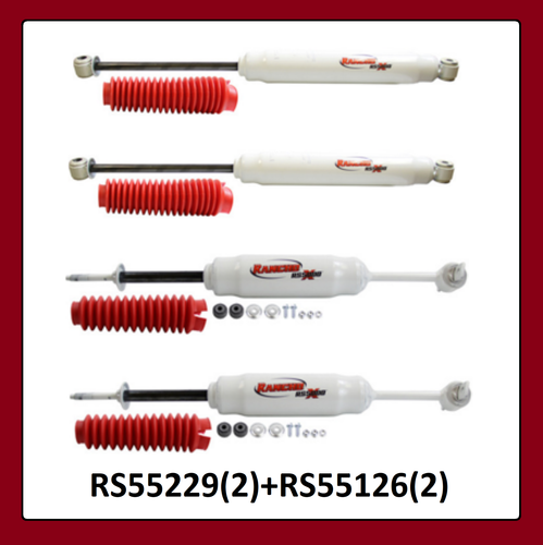 Rancho Suspension Front&Rear Shock Absorber Set For 1998 – 2011 Ford ...