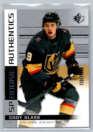2019-20 SP - SP Rookie Authentics Cody Glass #133 /1199 (RC) for sale ...