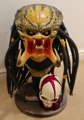 1:1 Predator Display Bust - Mask Cosplay The Predator Alien | eBay UK