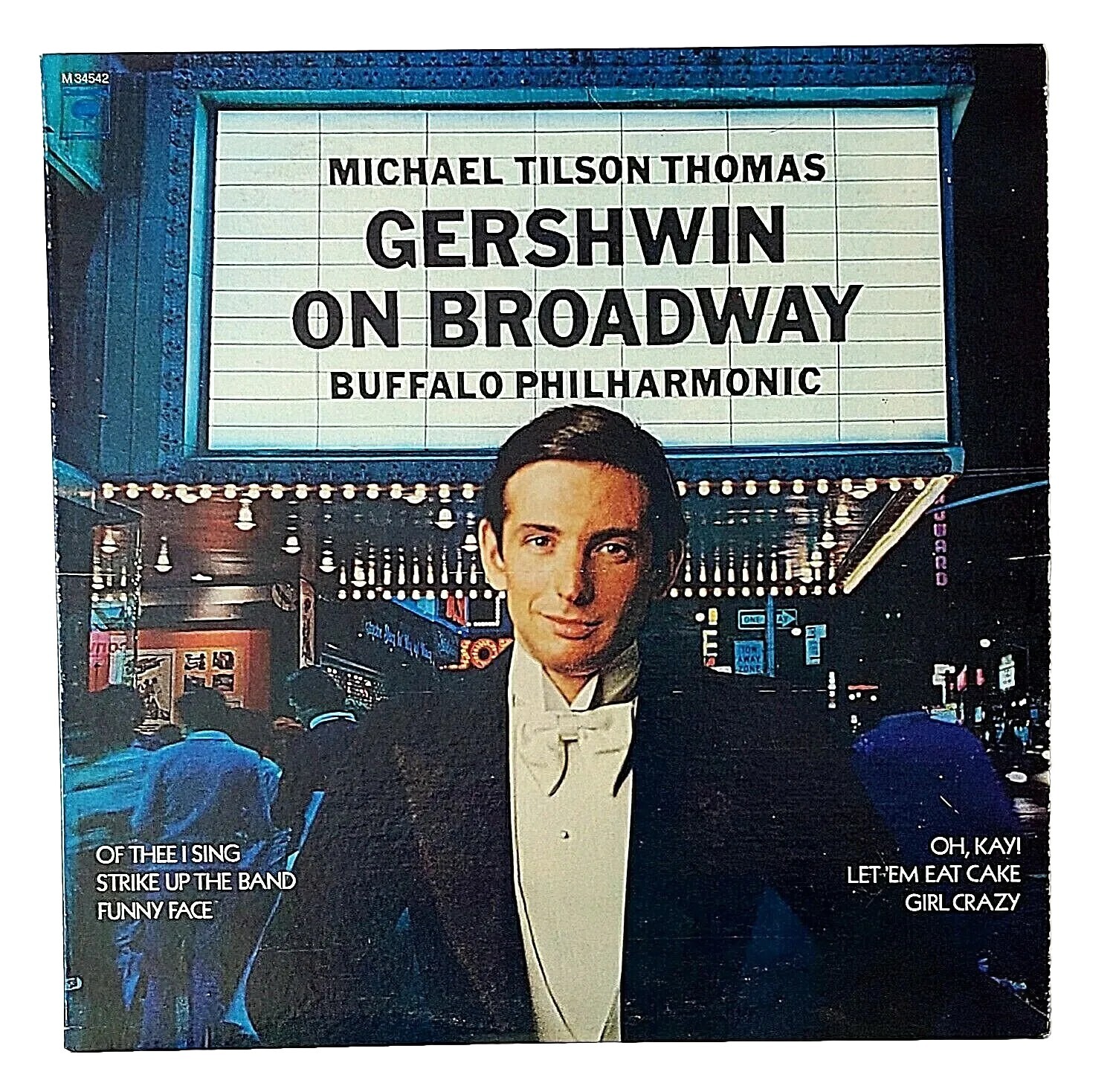 Michael Tilson Thomas Gershwin On Broadway 1977 CBS Records | eBay