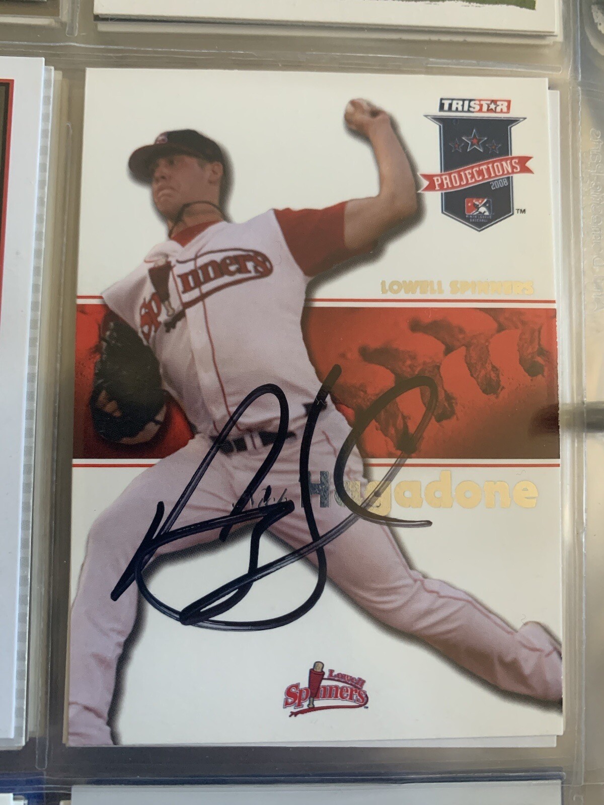 Nick Hagadone autographed minor league baseball card | eBay