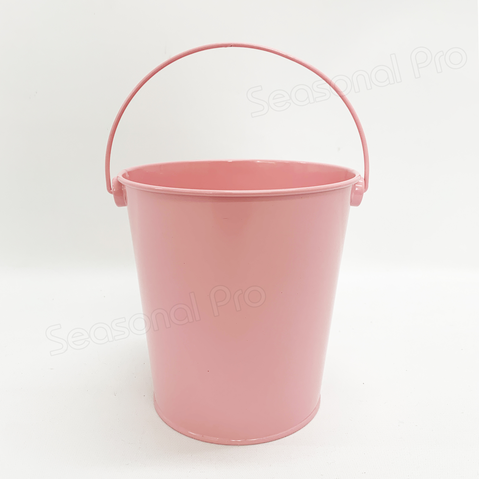 Pastel Colour Metal Easter Buckets with Handle Home Decor Plants Party ...