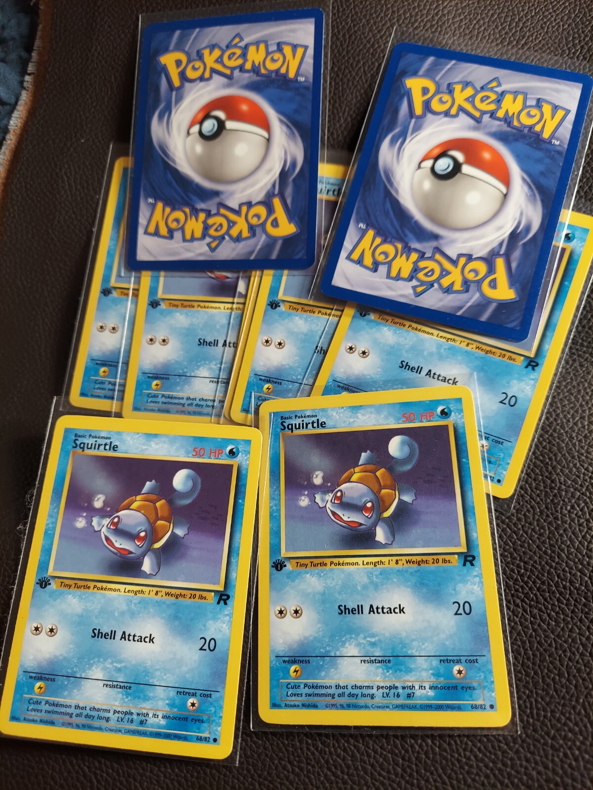 2000 pokemon cards.squirtle first edition. great condition | eBay