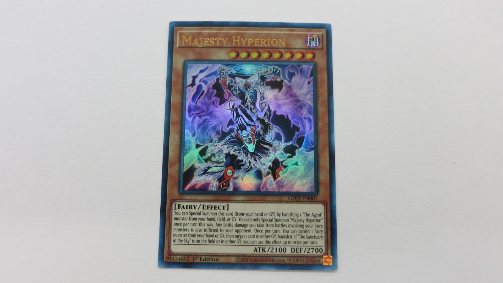 MAJESTY HYPERION GFP2-EN007 1ST EDITION ULTRA RARE YUGIOH NM / UNPLAYED ...