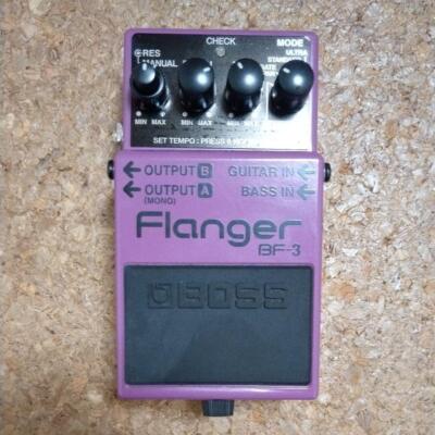 Boss BF-3 Flanger Guitar Effect Pedal Bass Flanger Stereo Digital ...
