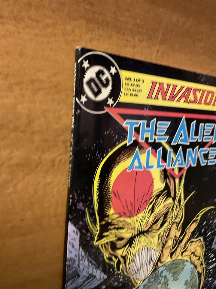 INVASION Book One The Alien Alliance (1988) DC Comics Todd McFarlane ...
