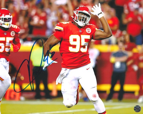 Chris Jones Autographed Signed Kansas City Chiefs 8x10 Photo with COA ...