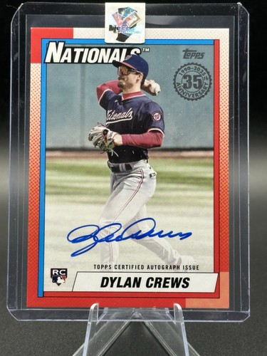 2025 Topps Series 1 Dylan Crews 1990 Baseball Card Auto ROY? | eBay