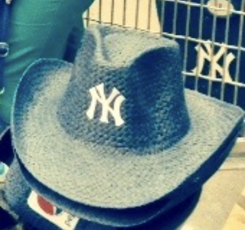 NEW YORK YANKEES COWBOY HAT Aug. 10 2014 Stadium Giveaway Pepsi New | eBay