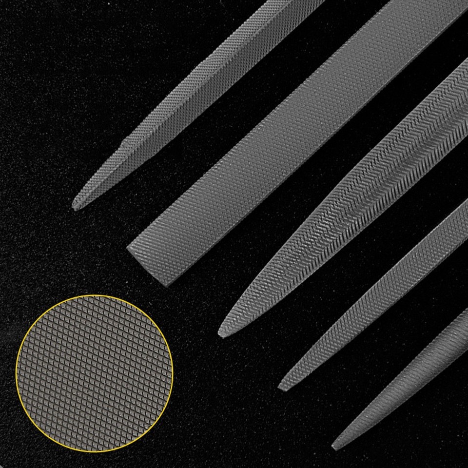 Mini Hand Metal Tool Carbon Steel File Metal Needle File Set Small ...