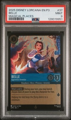 2025 Disney Lorcana Belle - Apprentice Inventor Magical Places Promo ...