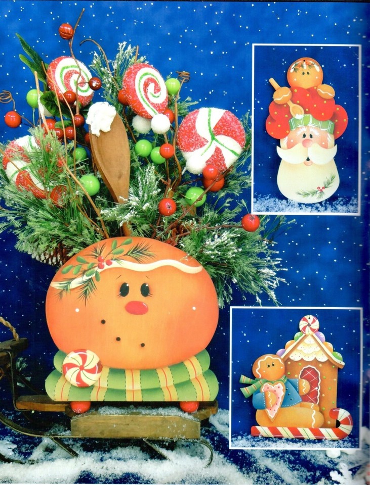 Winter Whimsy Vol. 3 Renee Mullins Decorative Painting Book Christmas ...