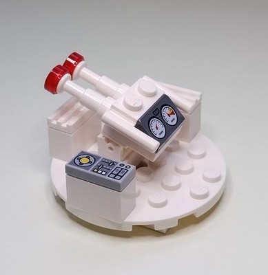 Lego Star Wars - Rotating Winter White Blaster Cannon Gun Battery NEW ...