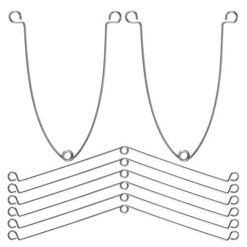 8 Pieces Torsion Spring Clips Recessed Lighting, Metal Recessed Trim ...