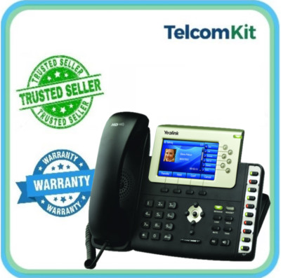 Yealink SIP-T38G IP Gigabit VoIP phone **Inc VAT & Warranty** | eBay UK