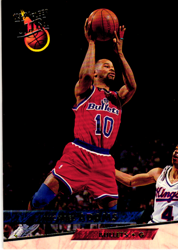 1993-94 Ultra Washington Bullets Basketball Card #192 Michael Adams | eBay