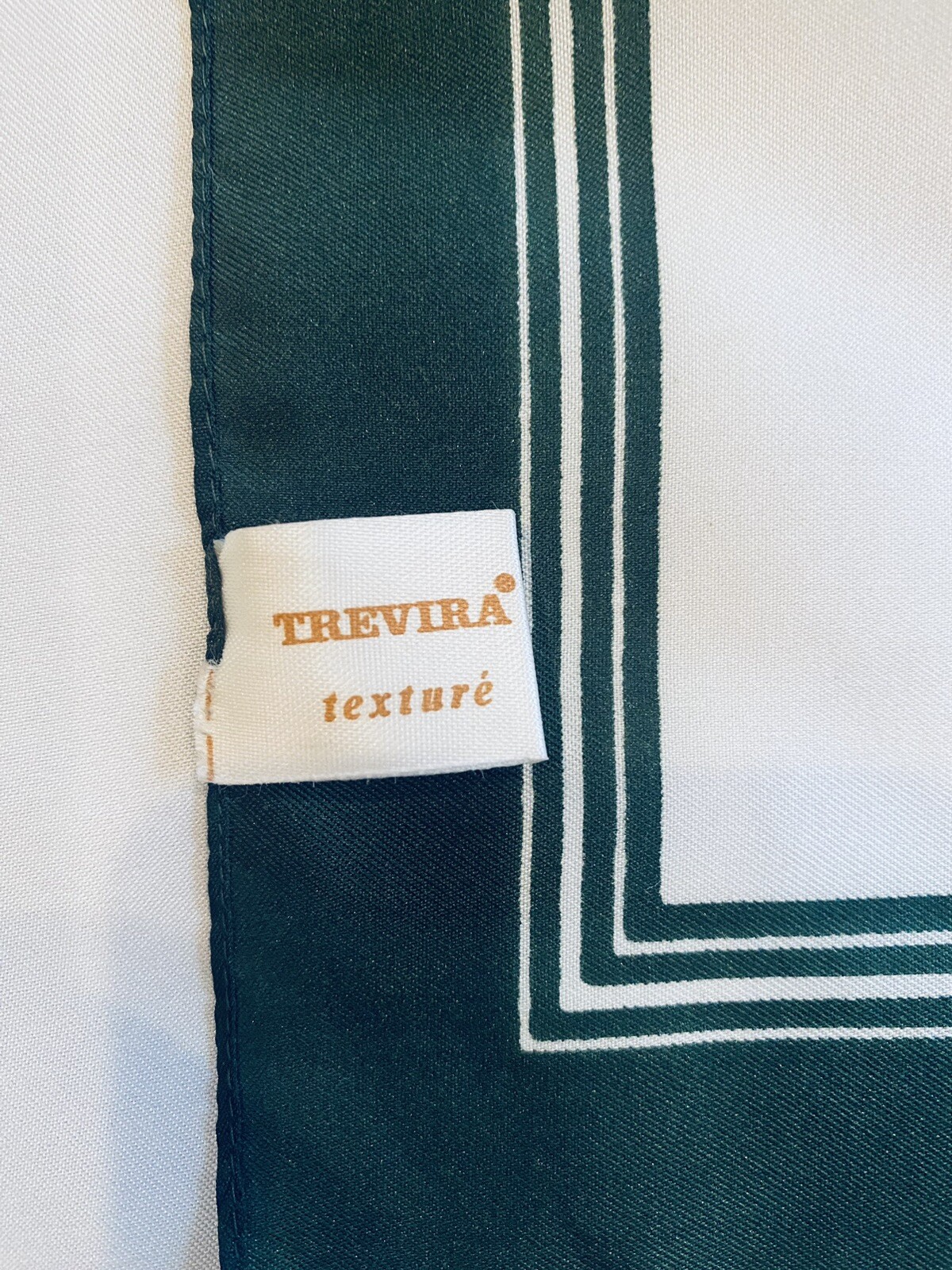 Vintage Trevira texture for Pappagallo Dark Green Col… - Gem