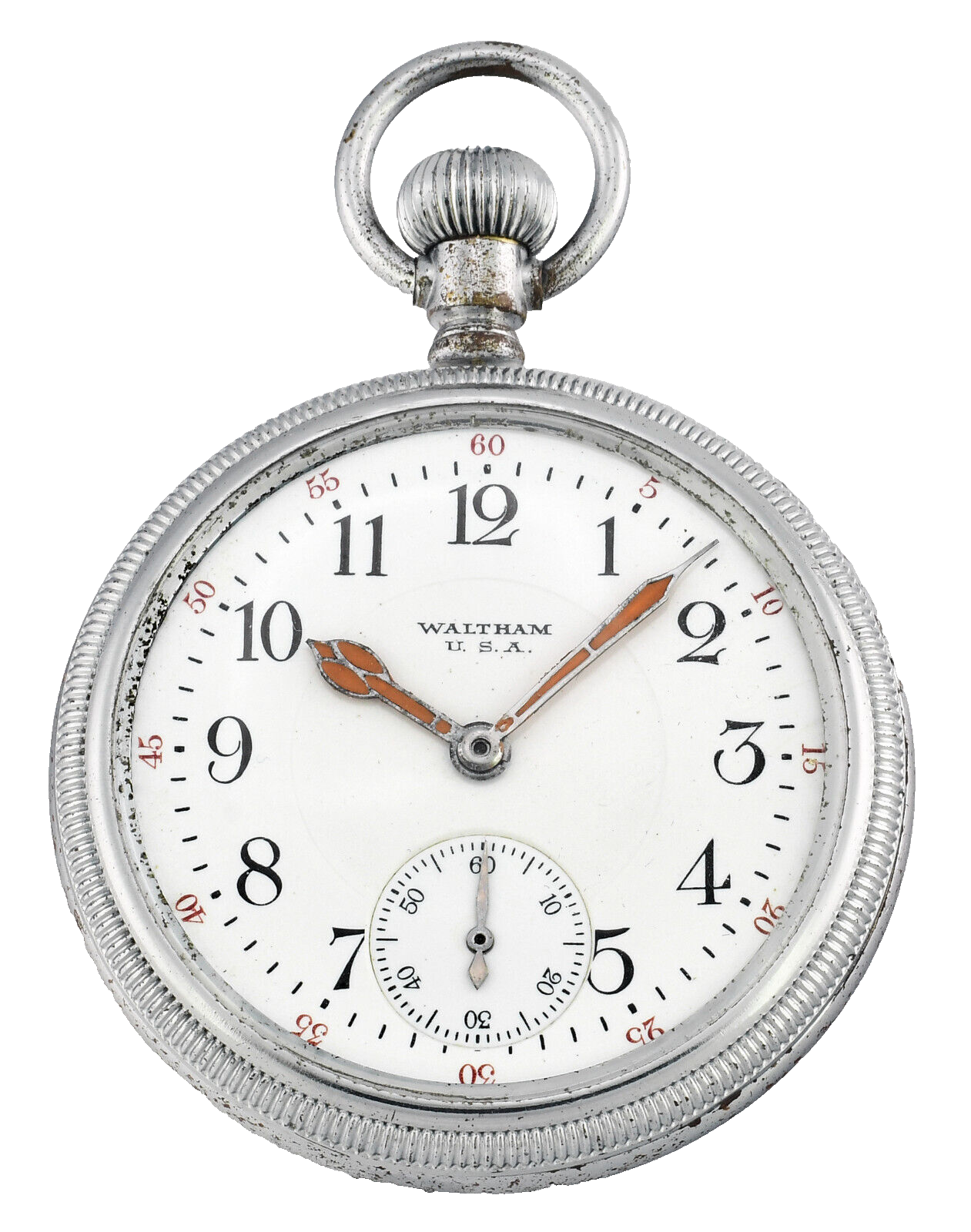 Vintage WALTHAM British Military Broad Arrow 16s Pocket Watch - 1943 ...