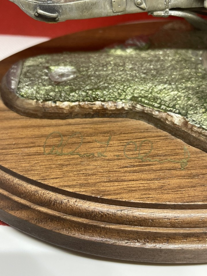 Pewter Civil War Sculpture- Andrew L. Chernak- 10PDR Parrot Rifle ...