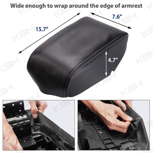 Fits 2011-2019 Ford Explorer Console Lid Armrest Cover Replacement ...