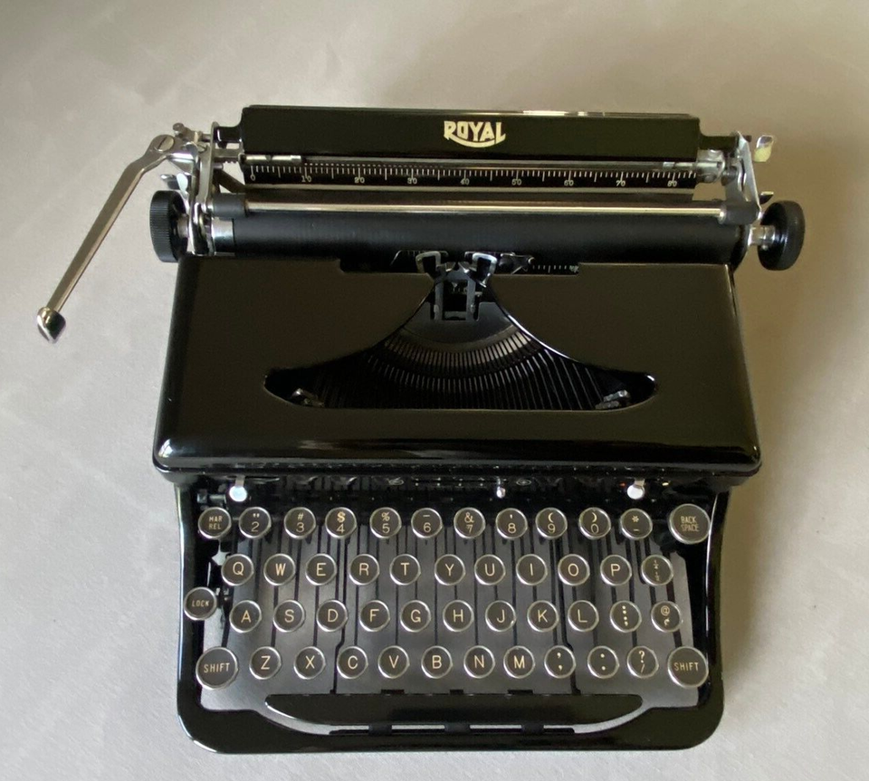 Vintage 1930's Royal Model O Portable Typewriter | eBay