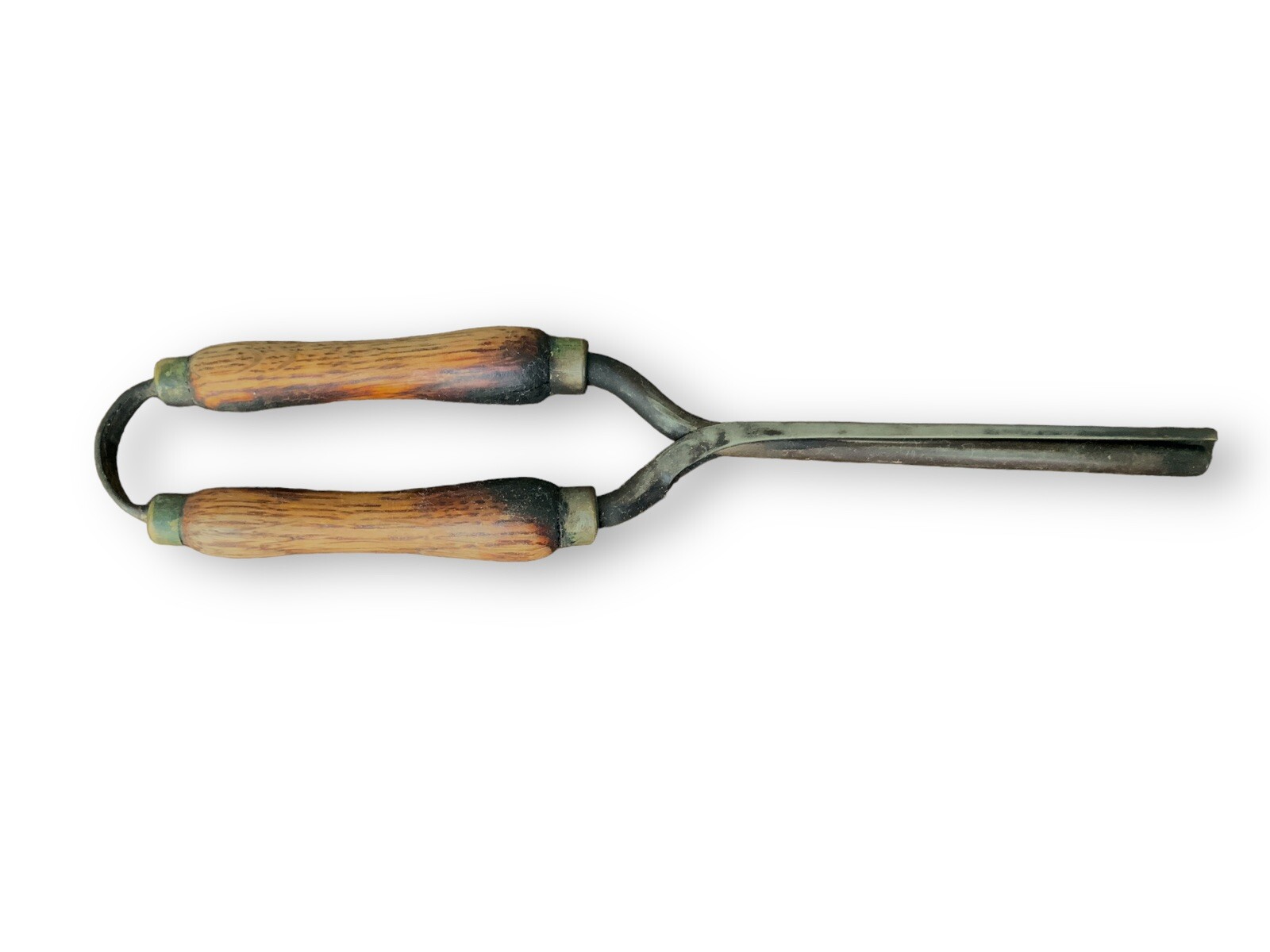 Victorian Curling Iron Antique Paragon Hair Curler Wood Handle Curling ...