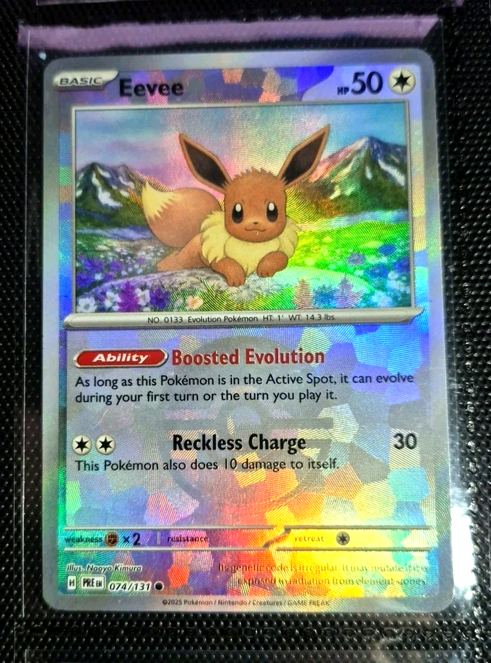 COMPLETE POKEBALL Eeveelution 9 Card Set + Sticker Book Prismatic ...