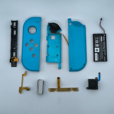 Nintendo Joy-Con Left - Replacement Parts - Shell, Battery, NFC Antenna ...