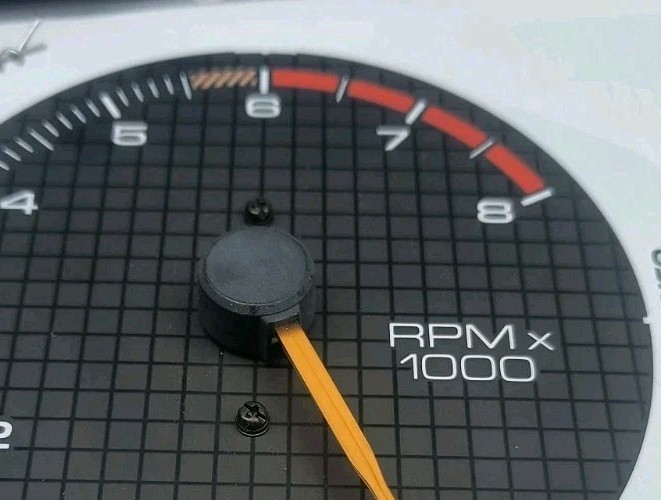 86-92 FIREBIRD TA Formula GTA 8K 8000 RPM Tachometer V8 or V6 Tach ...