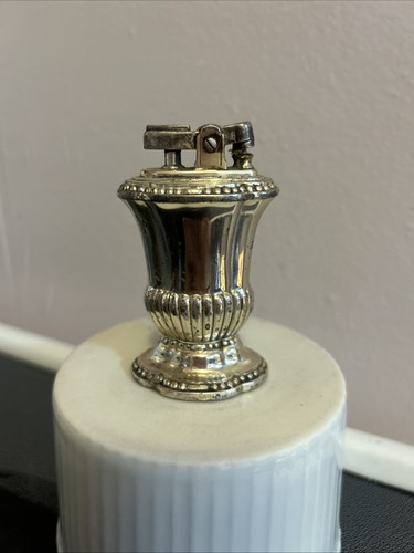 Antique Ronson USA Mayfair Silver Fancy Cigarette Lighter Tobacco Cigar ...