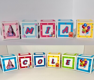Ms. Rachel Birthday Decor/ Ms. Rachel Name Blocks/ Ms. Rachel Custom ...