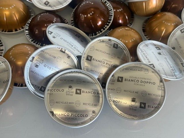 Nespresso Vertuo Bianco Doppio Double Espresso & Bianco Piccolo ...
