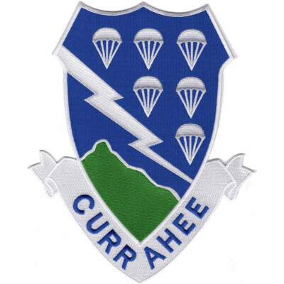 WWII 506th Airborne Infantry Regiment Large Back Patch Currahee | eBay