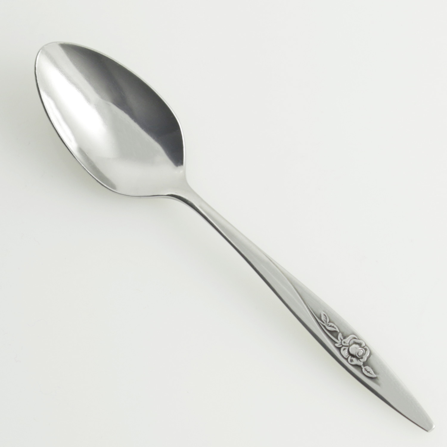 Oneida LASTING ROSE Stainless Oneidacraft Deluxe Glossy Flatware CHOICE ...