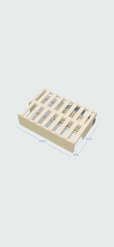 SWB Caddy bed, Bespoke Pull Out Bed For Vans, Campers, Boats. Micro ...
