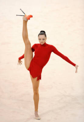 Ukraine Olympic Gymnastics Champion Anna Bessonova 5 Old Photo | eBay ...
